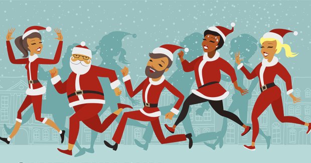 Santa Fun Run | Data Thistle