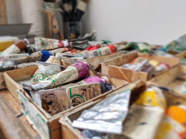 The Useful Art Class: Introduction to Oil Painting | Data Thistle