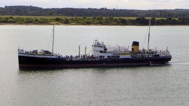 Steamship Shieldhall Southampton Boat Show Cruise | Data Thistle