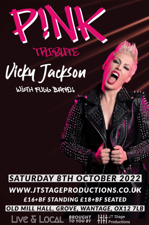 Vicky Jackson as P!NK | Data Thistle