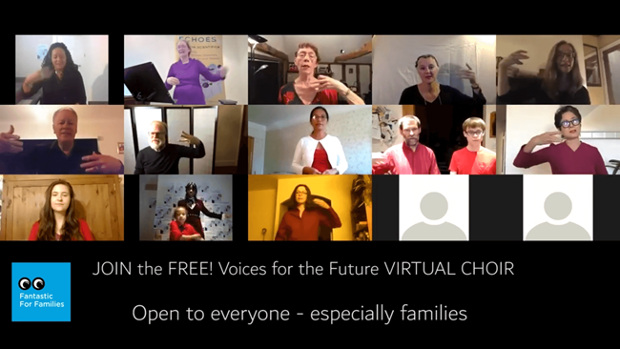 Voices for the Future Virtual Choir | Data Thistle