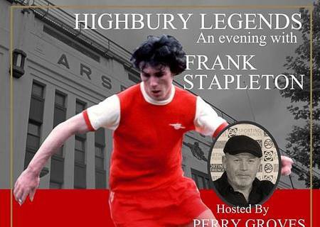 An Evening with Football Legend Frank Stapleton with Perry Groves ...