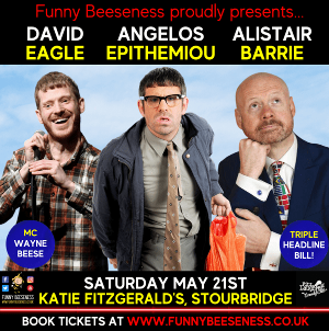 Fitz of Laughter Comedy Club : Angelos Epithemiou, Alistair Barrie ...