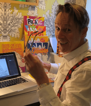 Kev F Sutherland - Comic Art Masterclass | Data Thistle