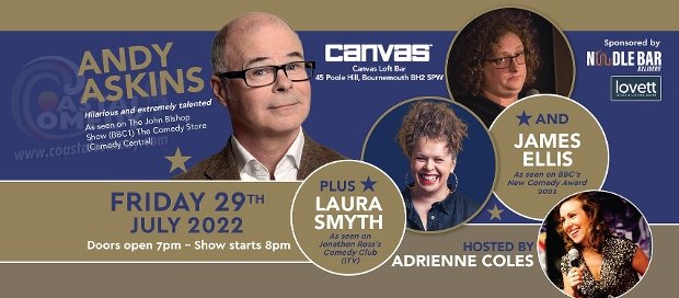 The Coastal Comedy Show with Andy Askins | Data Thistle