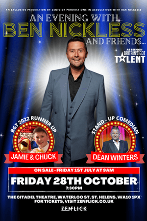 An Evening with Ben Nickless and Friends | Data Thistle