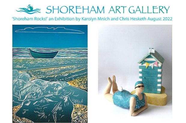 ‘Shoreham Rocks!’ an Exhibition by Karolyn Mnich and Chris Hesketh ...