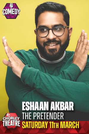 Eshaan Akbar: Can’t Get No Satisfakshaan - 2025 UK tour dates & tickets