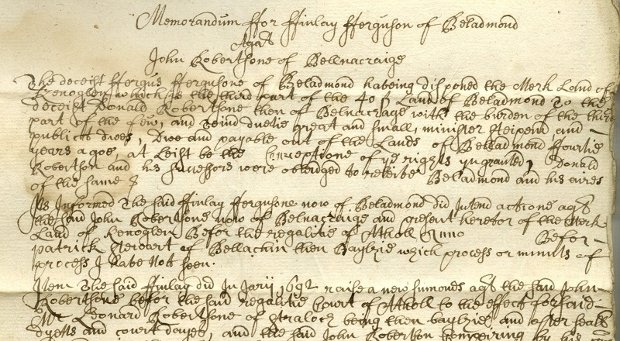 Palaeography Pointers: Reading Scottish Historical Handwriting | Data ...