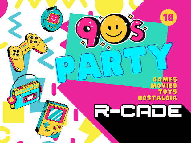 90’S Gaming Party | Data Thistle