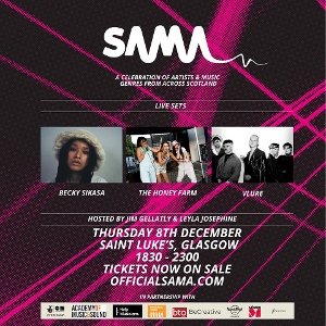 Scottish Alternative Music Awards Ceremony (SAMA) 2023 | Data Thistle