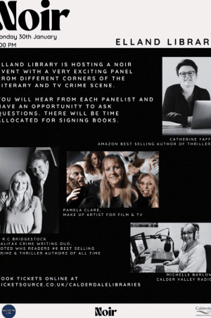 Noir at Elland Library | Data Thistle