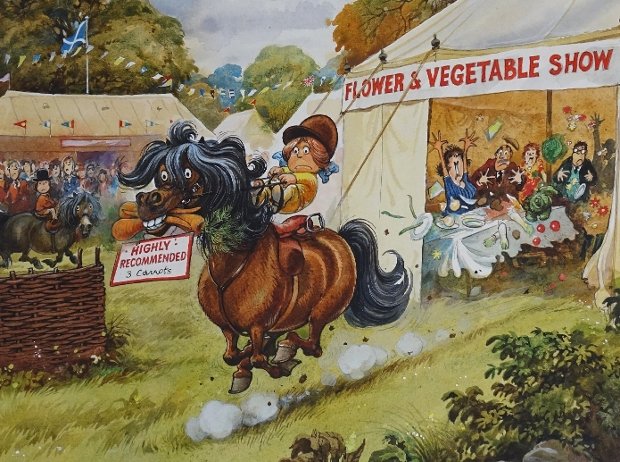 100 Years of Norman Thelwell | Data Thistle