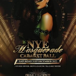 Nye Masquerade Ball // Proud Embankment // New Years Eve London | Data Thistle