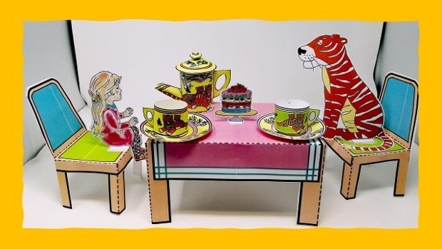 Tiger Tea Set! | Data Thistle