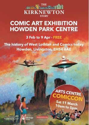 Kirknewton Story Comic Art Exhibition and ComicCon | Data Thistle