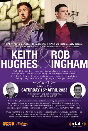 An Evening of Celebration for Keith Hughes & Rob Ingham | Data Thistle