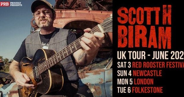 Scott H Biram Live @ The Chambers, Folkestone | Data Thistle