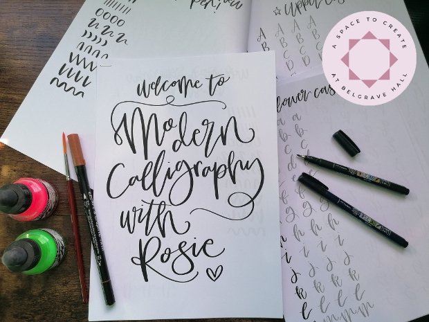 A Space to Create Workshop: Modern Calligraphy for Beginners at ...