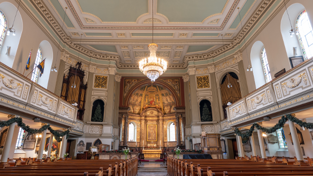 Free Guided Tours of St Marylebone Parish Church | Data Thistle