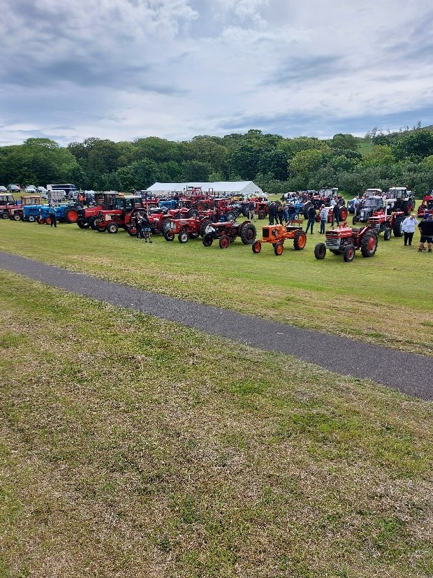 National Vintage Tractor Road Run 2023 Stranraer | Data Thistle