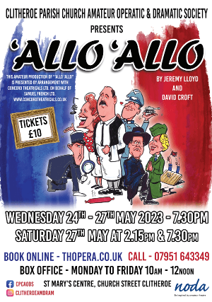 Allo, 'Allo by Jeremy Lloyd and David Croft | Data Thistle