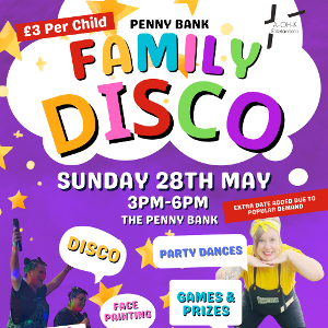 Family & Kids Disco with A-oh-k | Data Thistle