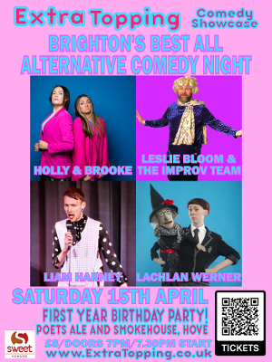 Extra Topping Comedy - 1st Birthday Showcase | Data Thistle