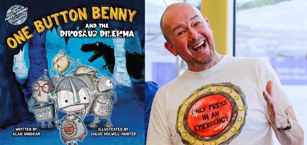 Alan Windram - One Button Benny and the Dinosaur Dilemma | Data Thistle
