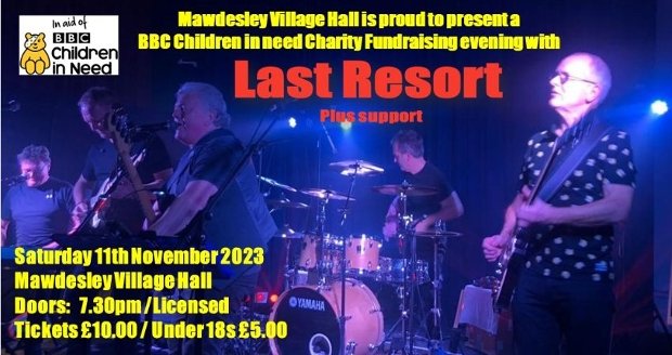 Last Resort at Mawdesley Village Hall, Ormskirk