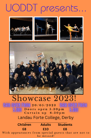 University of Derby Dance Team Showcase 2023 | Data Thistle