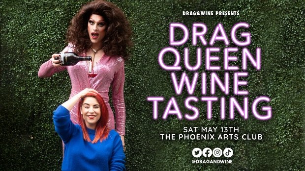 Drag Queen Wine Tasting | Data Thistle