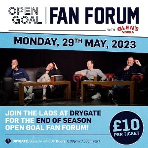 Open Goal Fan Forum - End of Season Review | Data Thistle