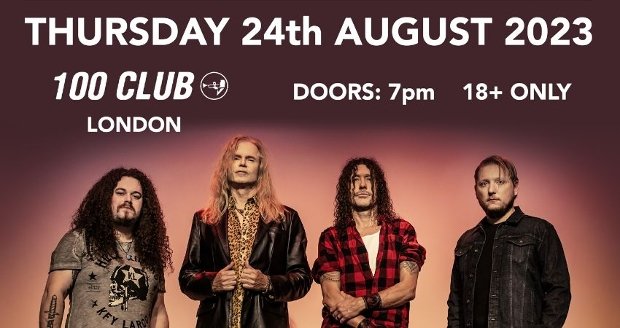 Vandenberg - 2025 tour dates & tickets