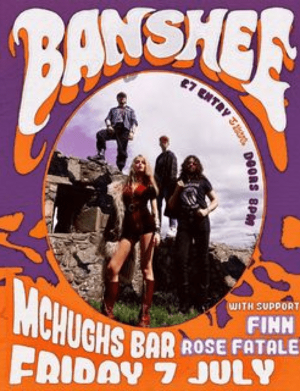 Bgo Presents: Banshee / Rose Fatale / Finn | Data Thistle