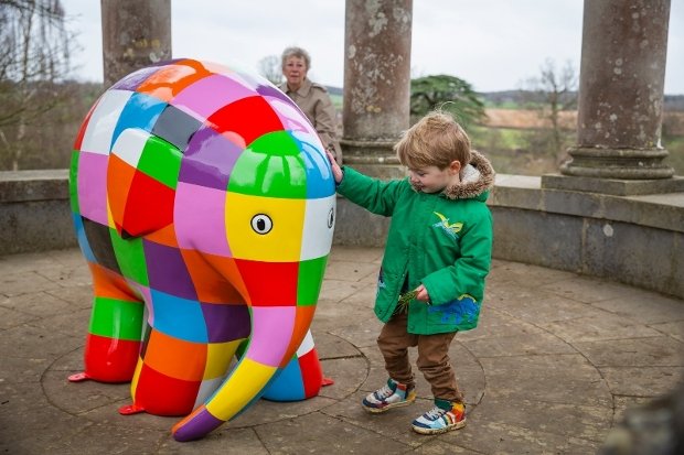 Elmer’s Art Parade at Petworth, National Trust | Data Thistle