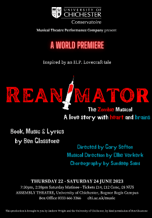 Reanimator - The Zombie Musical | Data Thistle