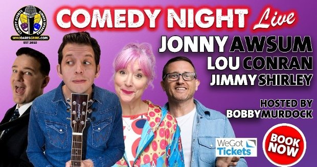 Comedy Night Live With Headliner Jonny Awsum | Data Thistle