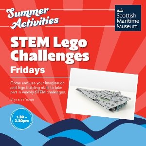 Scottish Maritime Museum - Summer Lego Challenge | Data Thistle