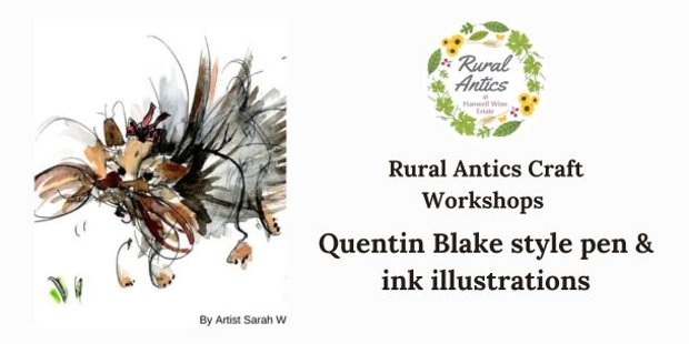 Quentin Blake Style Pen & Ink Illustrations | Data Thistle