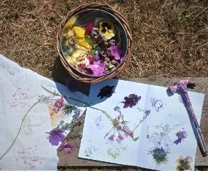 Discover the Japanese Art of Hapa Zome Printing - family fun workshop ...