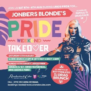 Jonbers Blonde Bottomless DJ Brunch | Data Thistle