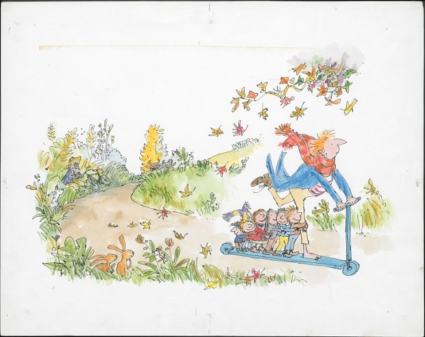 A Quentin Blake Summer: Illustrating Verse and Book Covers | Data Thistle
