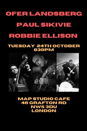 Ofer Landsberg Trio @ MAP Studio Cafe | Data Thistle