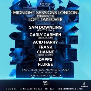 Midnight Sessions London Presents THE LOFT TAKEOVER | Data Thistle