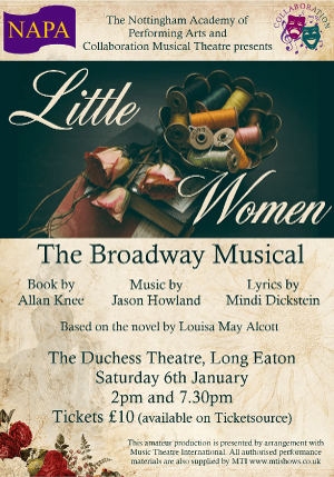 Little Women The Broadway Musical - Napa & Collaboration Musical ...