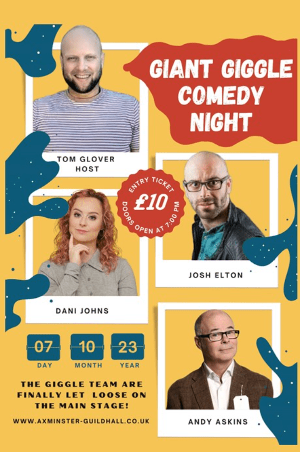 Gigantic Giggle at the Guildhall | Data Thistle