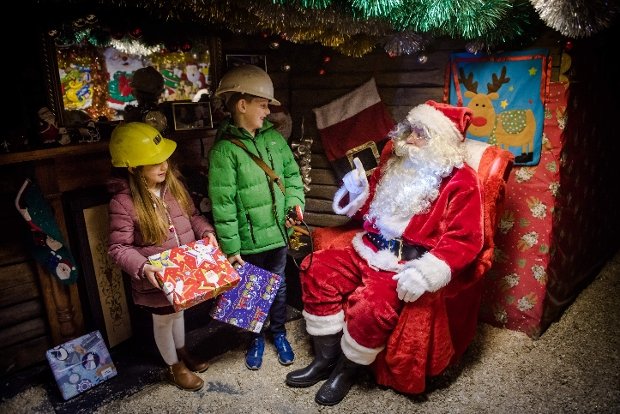 Santa Underground | Data Thistle