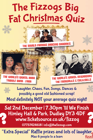 The Fizzogs Big Fat Christmas Quiz at Himley Hall | Data Thistle