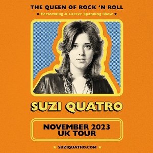 Suzi Quatro - 2024 UK tour dates & tickets